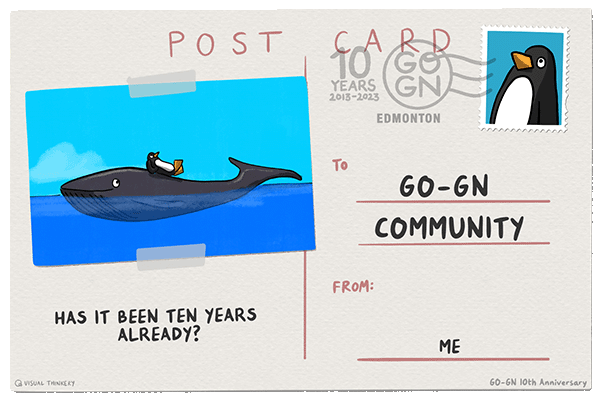 GO-GN Postcard